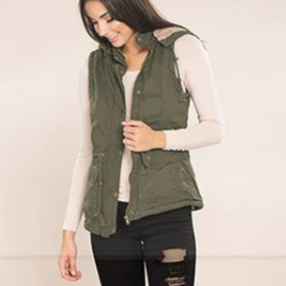 Jackets & Coats | Utility Olive Vest | Poshmark